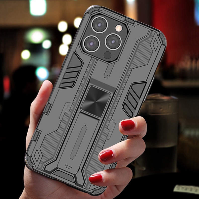 Shock proof Armored Housing Magnetic Support Case Casing For IPhone 15 ...