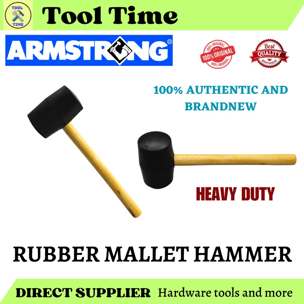 Wooden Handle RUBBER HAMMER | Shopee Philippines