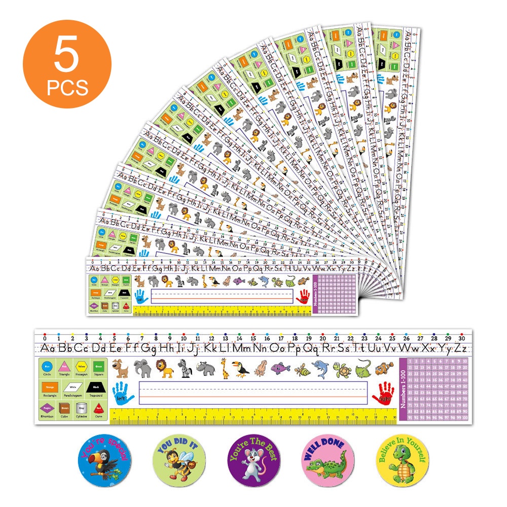 5 Pcs Desk Name Tags Multipurpose Manuscript Name Plates Alphabet shape ...