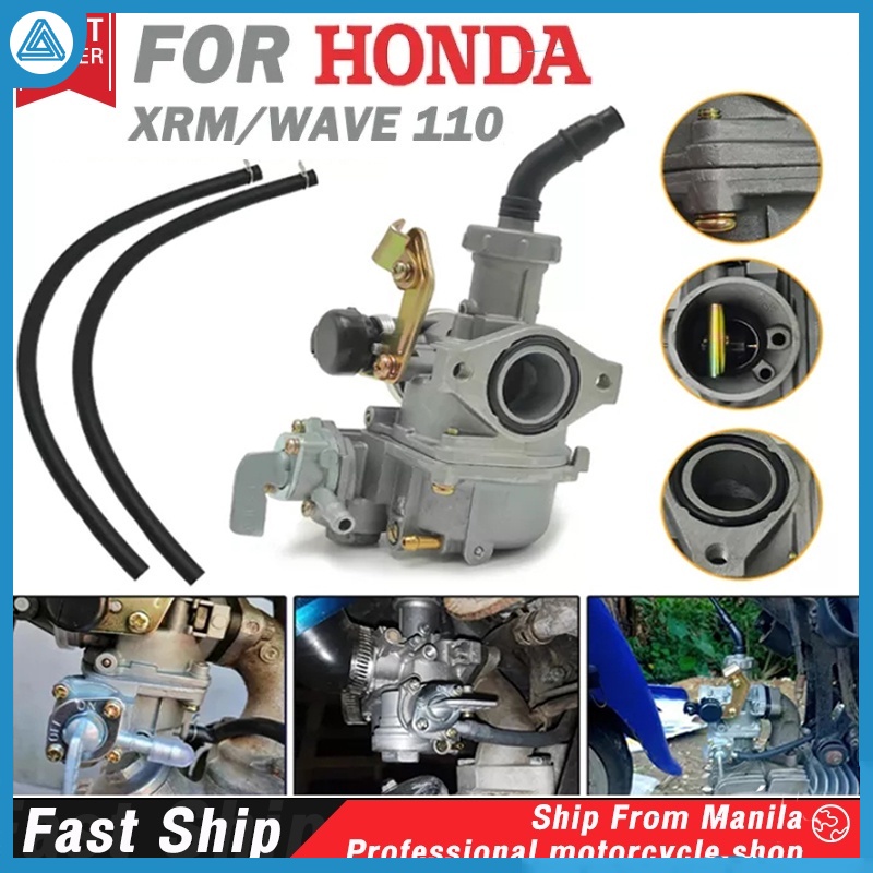 Motorcycle XRM 110 / WAVE 110 CARBURETOR KEIHIN MOTORCYCLE XRM110 ...