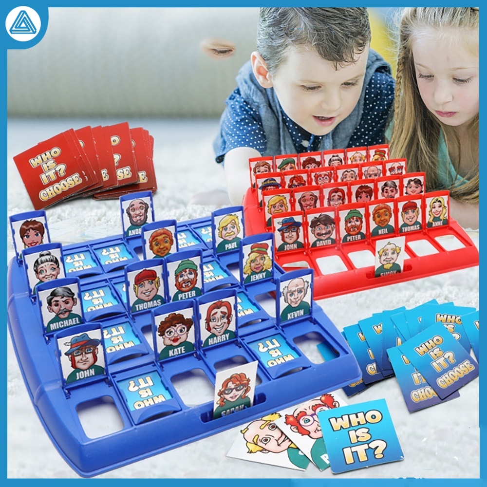 Who Is It Board Game Memory Training Parent-Child Interactive ...