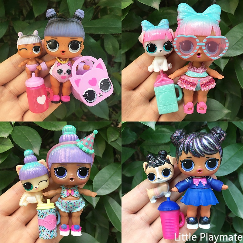 LOL Rare Doll Cat Girl Accessories Clothes Bag Pearl Shell Girl Teal ...