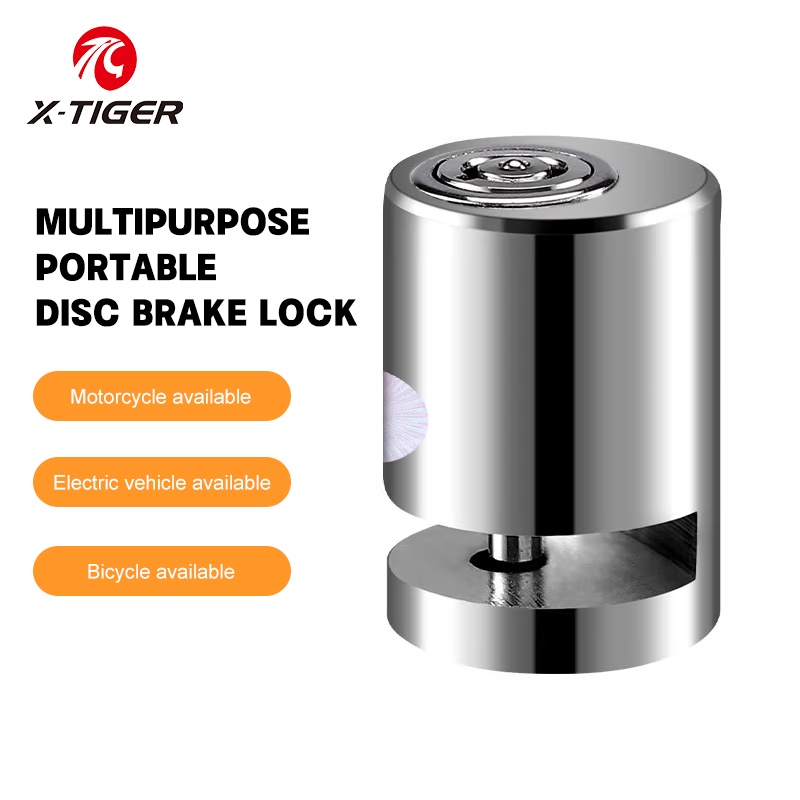 X-TIGER Bicycle Lock Disc Brake Lock Motorcycle Disc Lock Electric Car ...
