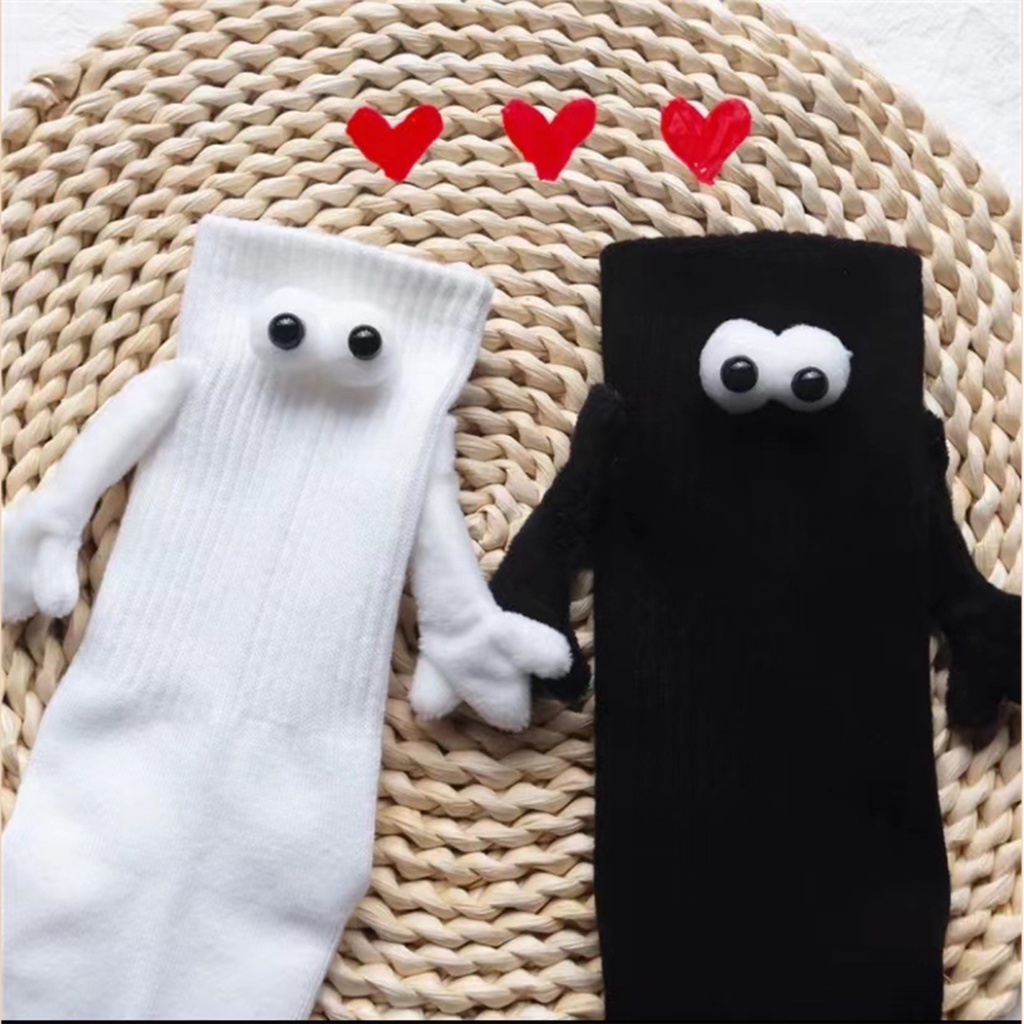 ZXYOUPING 3D Holding Hands Socks / magnetic socks holding hands/ couple ...