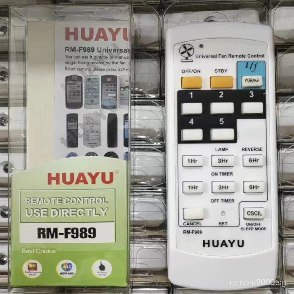 Universal fan remote control RM-F989 for panasonic midea fanco milux ...