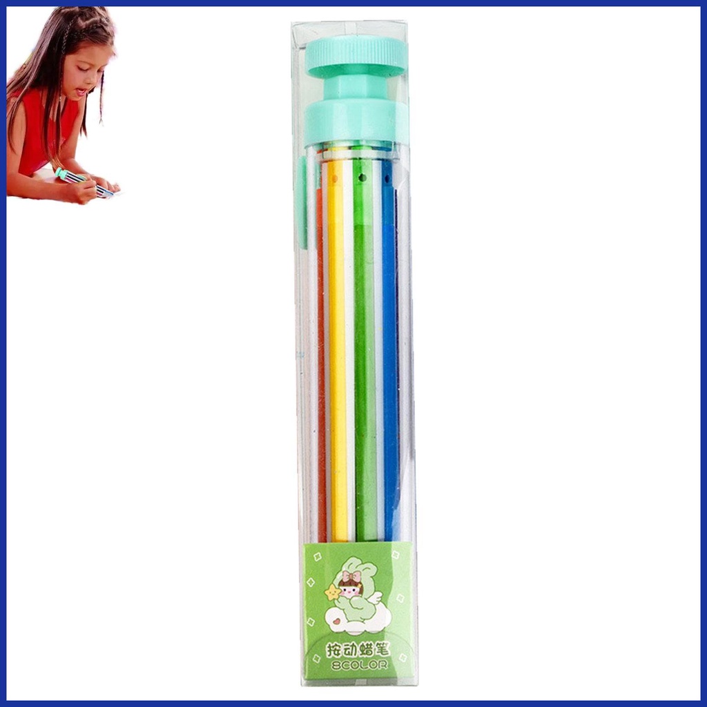 Retractable Crayons for Kids 8 In 1Retractable Color Crayons ...