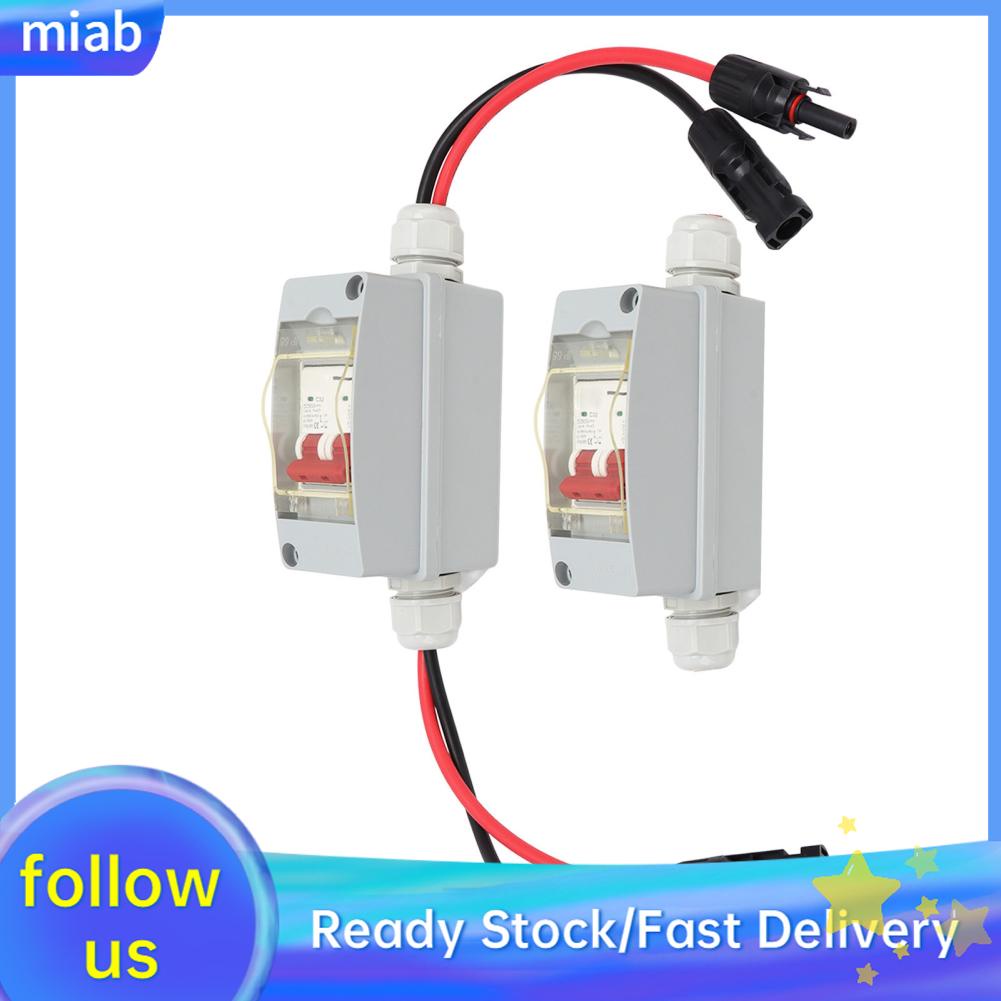 Maib DC 500V 32A 2P Circuit Breaker MCB Disconnect Switch With IP65 ...