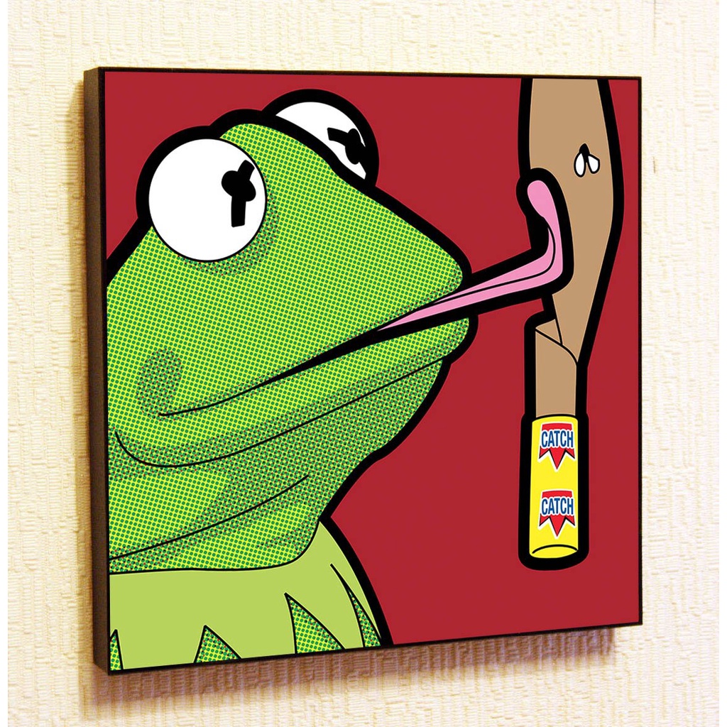 Kermit the Frog The Muppet Show Framed Poster Pop Art for Decor with ...