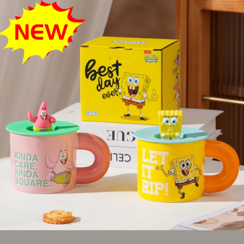 Graby2025 Genuine SpongeBob SquarePants Pie Star Ceramic Cup Mug Coffee ...