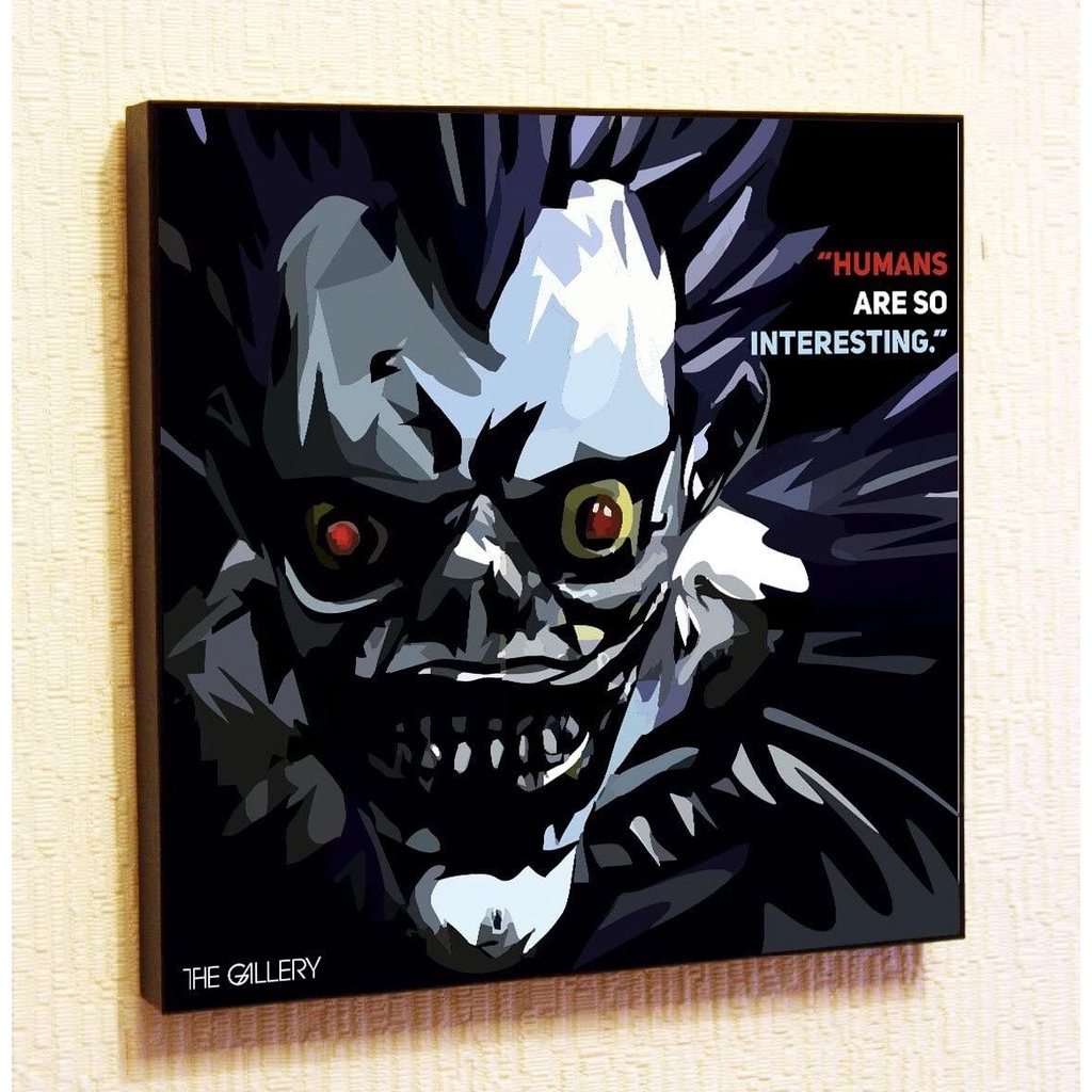 Ryuk Anime Music Artist Actor Decor Motivational Quotes Wall Decals Pop ...