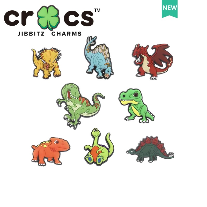 Jibbitz crocs Shoe Buckle Hole Shoe Accessories Jurassic World Dinosaur ...