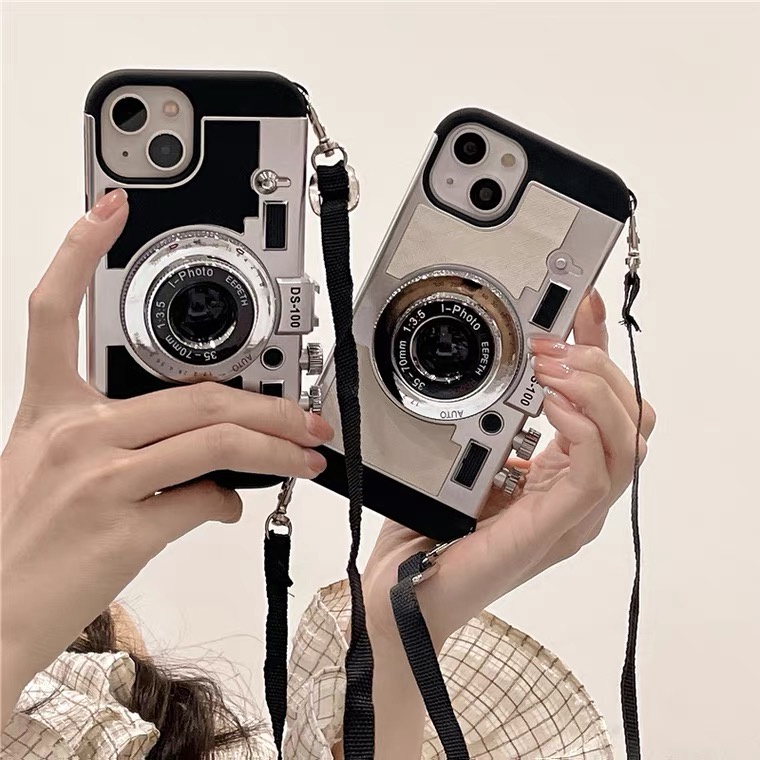 Emily in Paris 3D Retro Camera Case For iPhone 14 ProMax 13 12 11 Pro ...