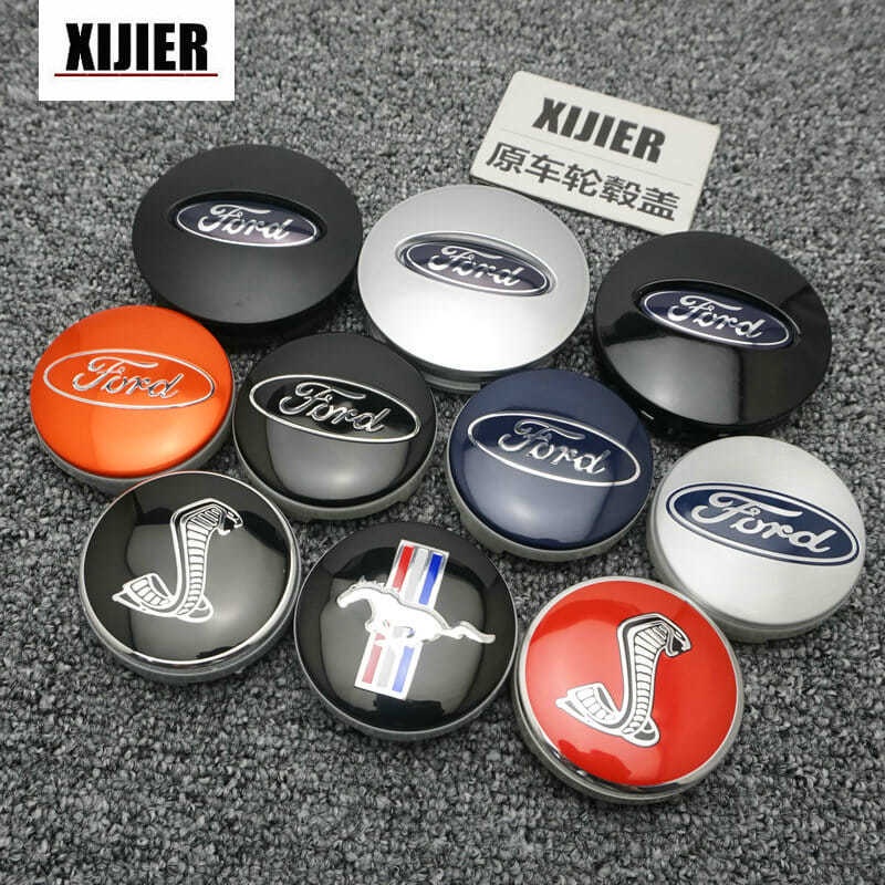 Ford 4pcs 60mm Car Wheel Center Hub Cap Rim Cover Emblem Stickers ford ...