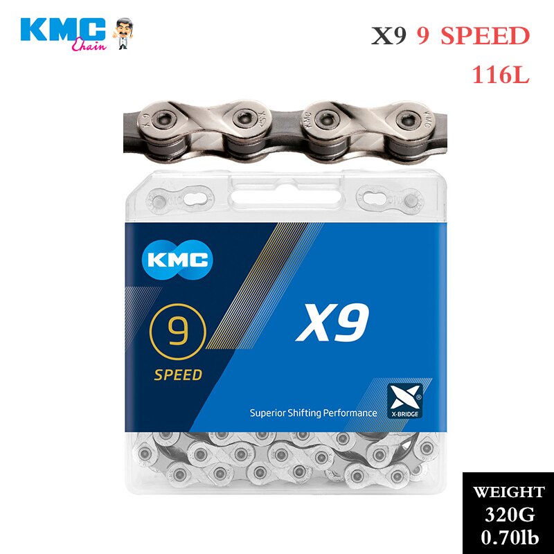 KMC Bike Chain X8 X9 X10 X11 X12 MTB/Road Chain 8v 9v 10v 11v 12v Speed ...