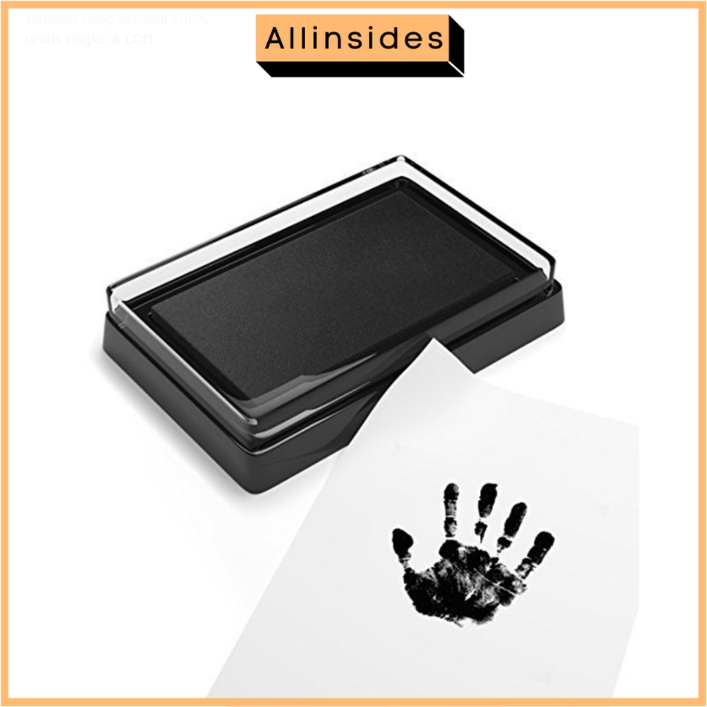 Allinsides Footprint Ink Stamp Washable Non-Toxic Water-Based | Shopee ...