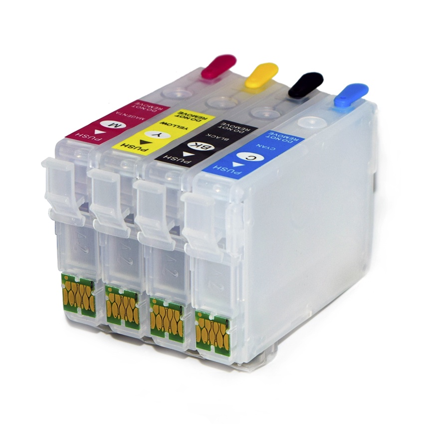 4Colors RDH Refill Ink Cartridge with ARC Chip for Epson PX-048A PX ...