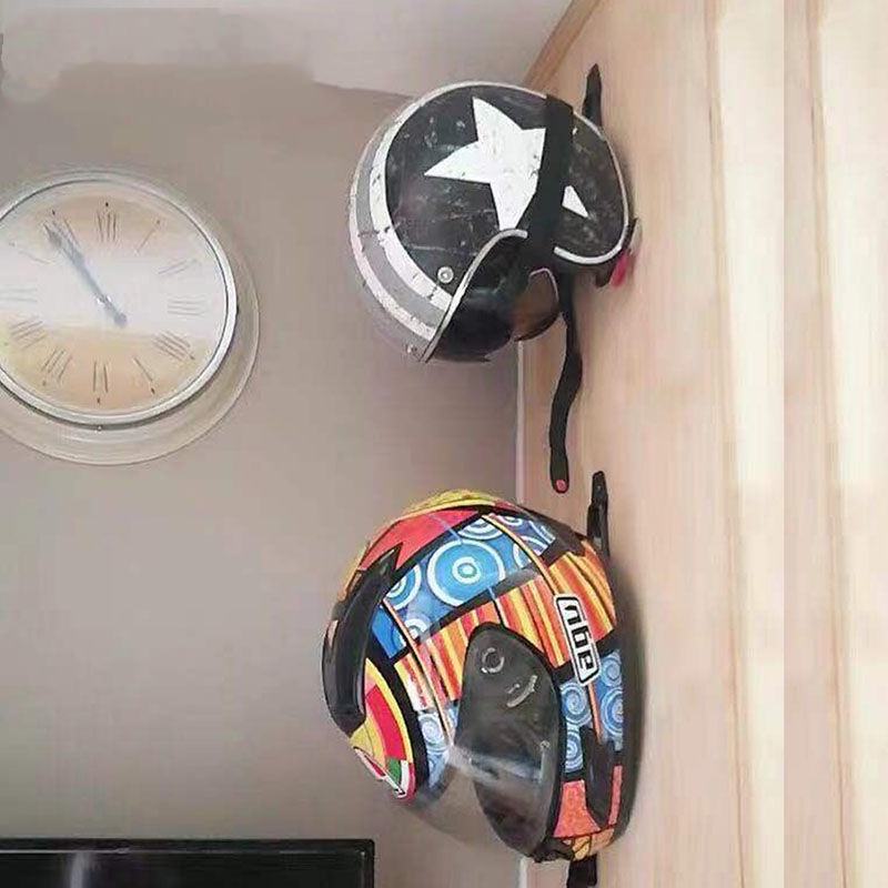 Ready Stock Helmet Rack Helmet Rack Wall-Mounted Helmet Rack ...