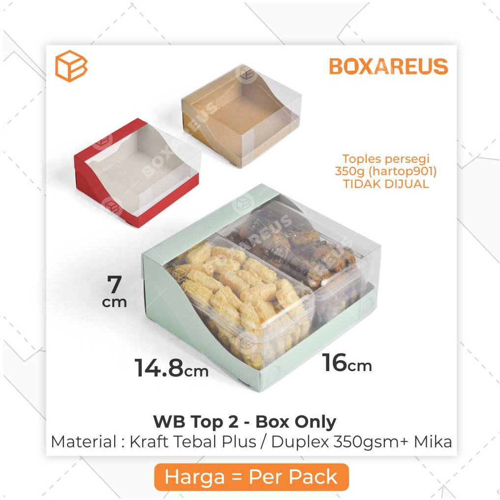 Mica Box Hampers Box Dry Cake Box Parcel Box Jar | Wb TOP 2 | Shopee ...