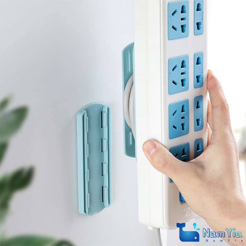 NamYia colorful Plastic Socket Retainer Holder Home Wall-Mounted Router ...