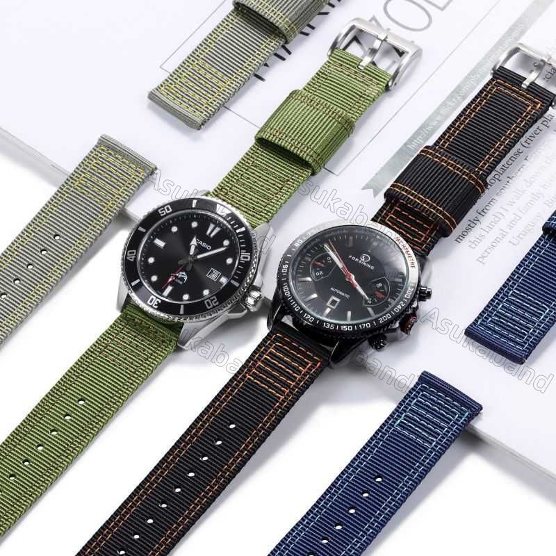 18mm 20mm 22mm Nylon Watch Strap Canvas Watch Band for Seamaster 150 ...