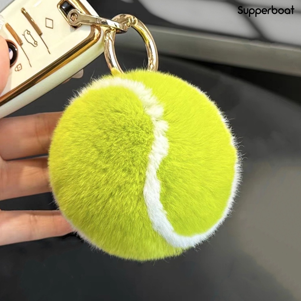 [SUP]Tennis Ball Plush Pendant Soft Stuffed Ball Plush Toy Fluffy ...
