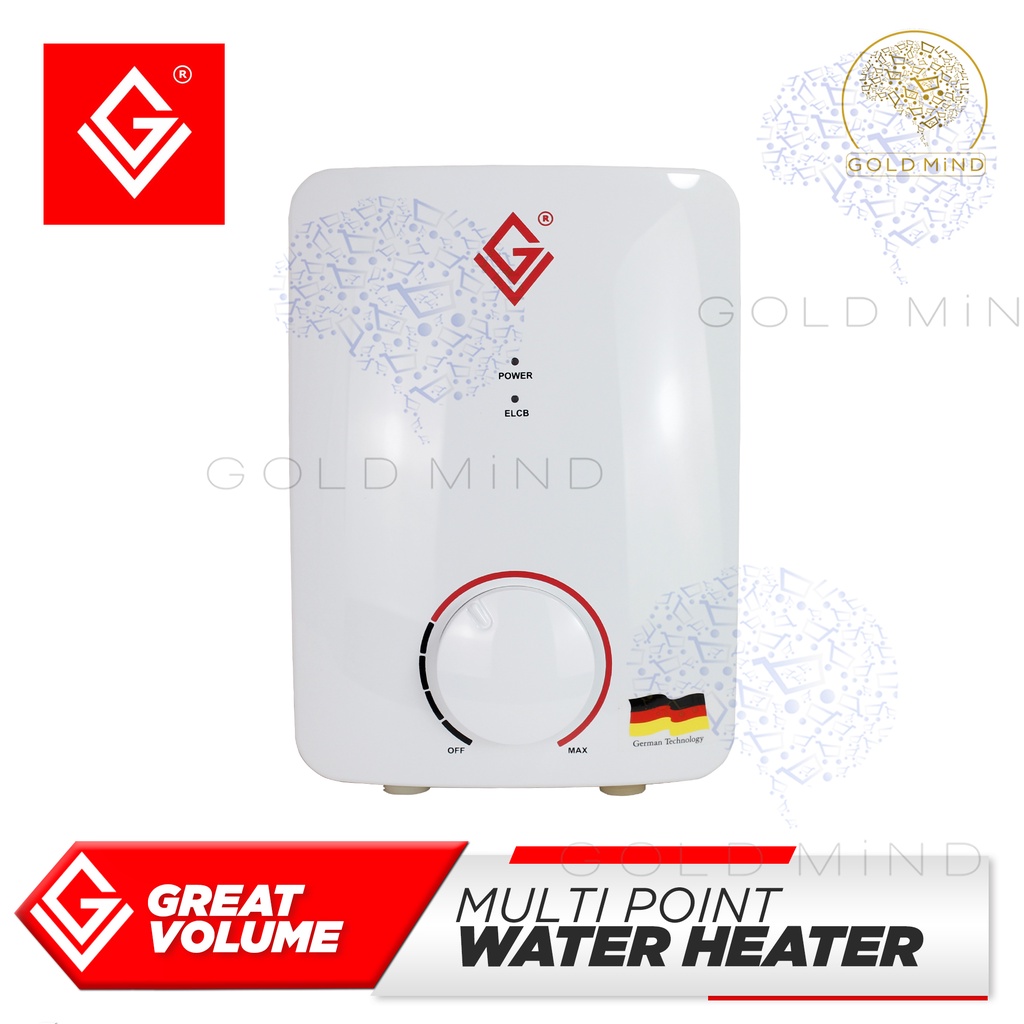 GREAT VOLUME Multi Point Water Heater | Shopee Philippines