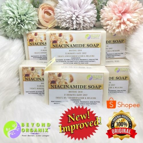 Milky Niacinamide Soap Underarm Whitening Whiten Dark Spot Dark Spot