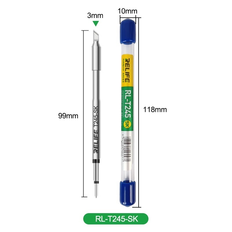 Original RELIFE RL-T245 Tips Universal C245 Soldering Iron Tip ...