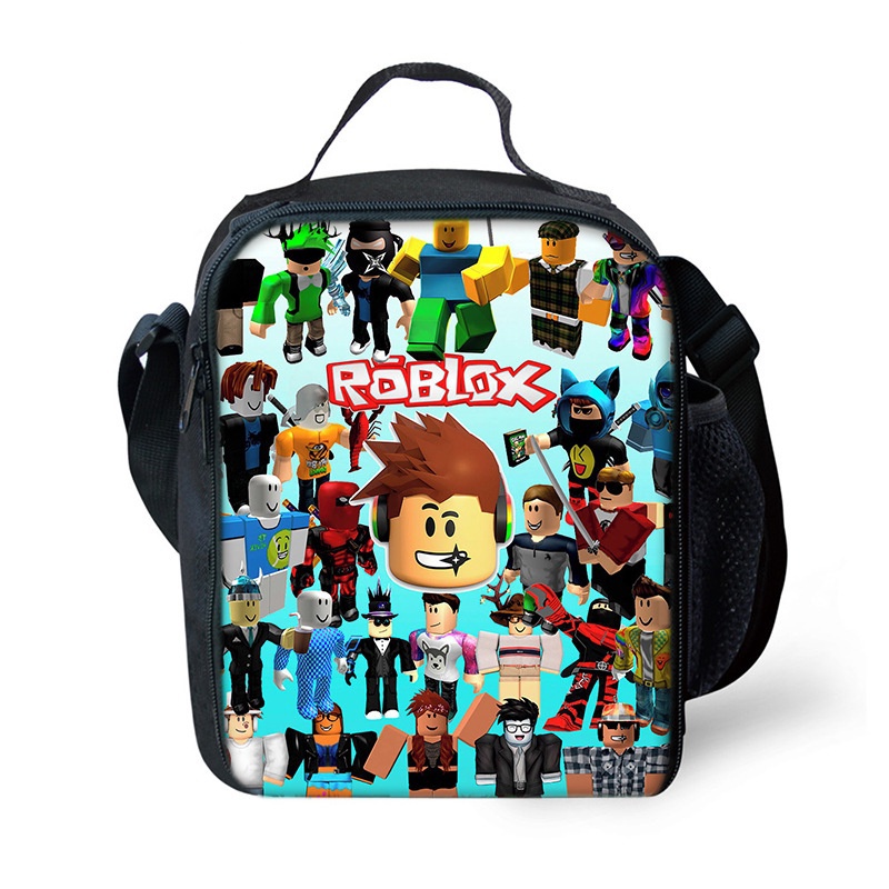 Roblox Lunch Bag Elementary School Students Meal Ice Children Anime ...