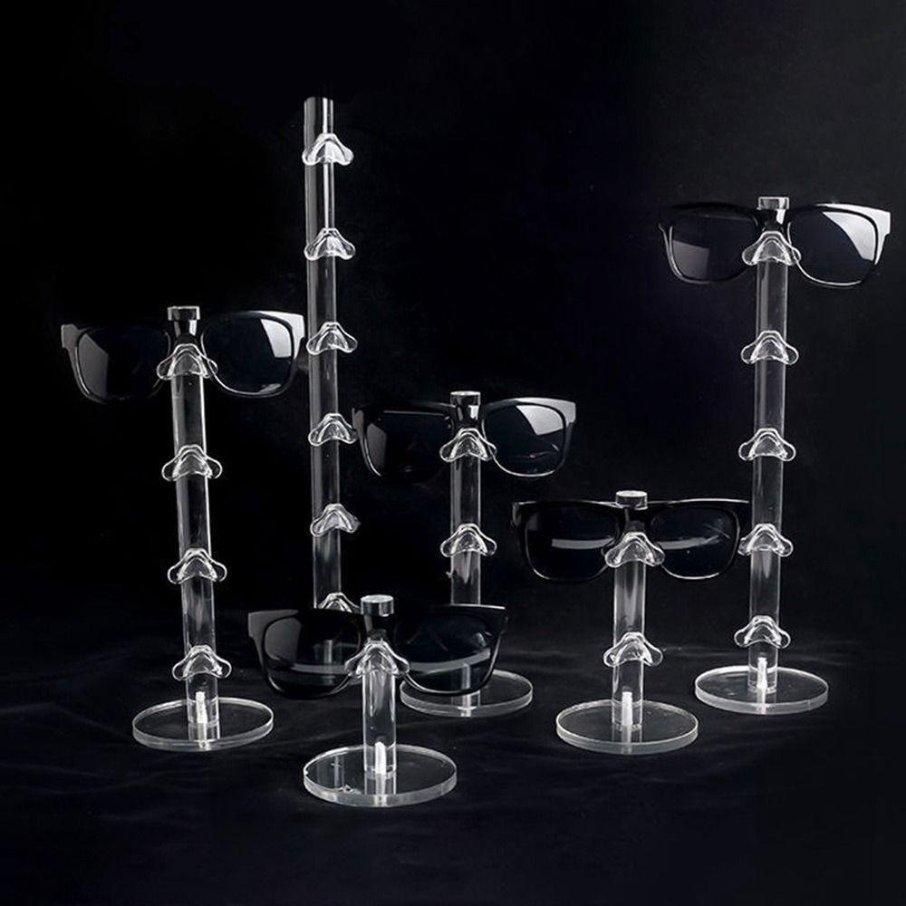 NEDFS Transparent Glasses Rack Tabletop Ornaments DIY Acrylic Glasses ...