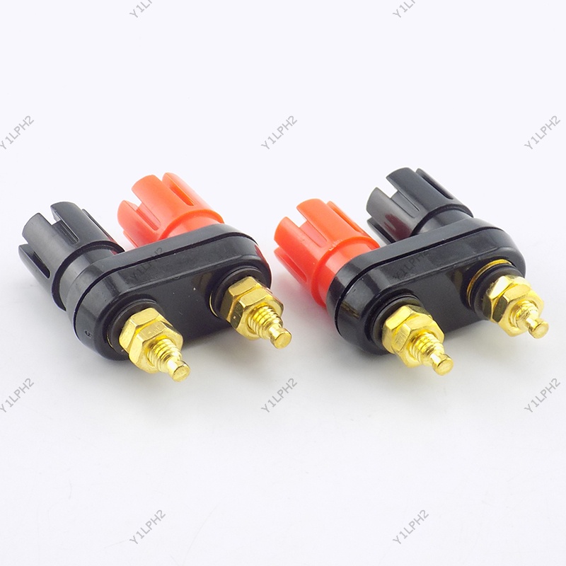 Banana Plug Speaker Gold Plating POST Terminal Connector Banana Socket ...