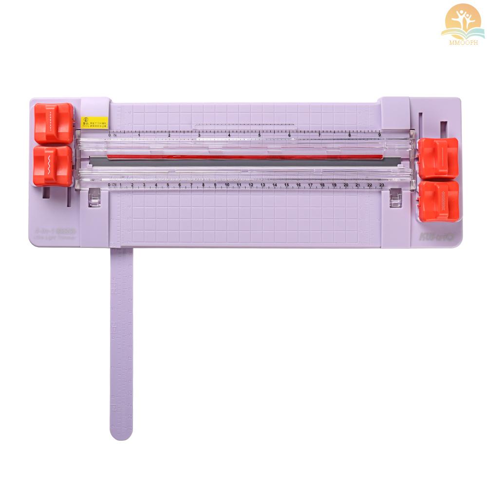 KW-trio 4in1 Mini Paper Trimmer Rotary Cutter 23cm Cut Length for A3 A4 ...