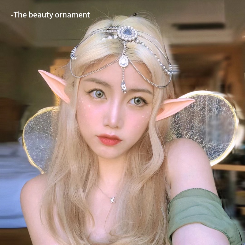 Halloween Cosplay Artificial Ear Innocent Elf Ears Cute Headwear Party ...
