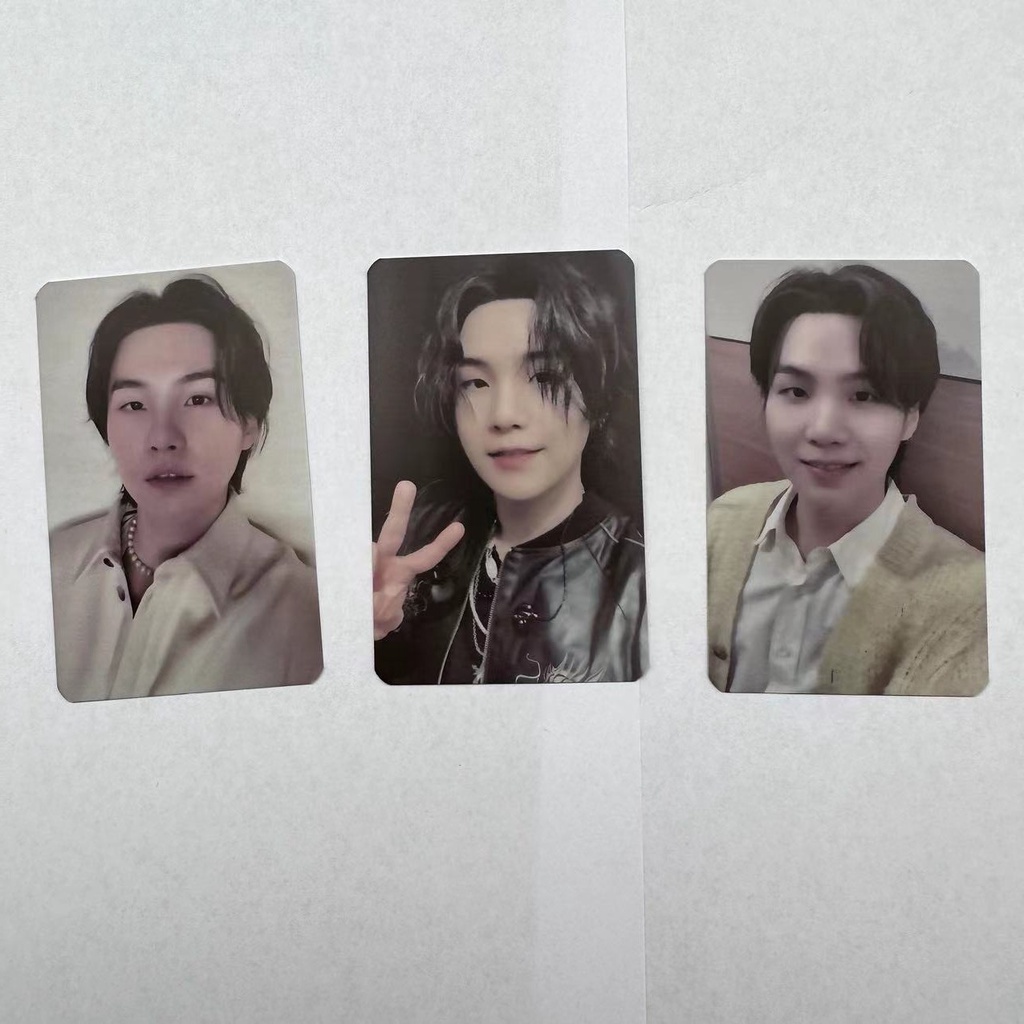 2-7pcs/set SUGA BT-S Solo Mini Tour Road To D-Day Agust D Photocards ...
