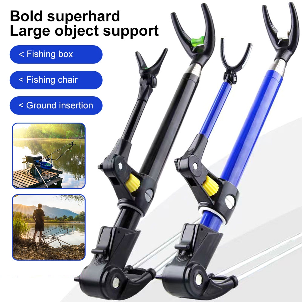 Fish Rod Holder Stand Adjustable Fishing Rods Holder Telescoping ...