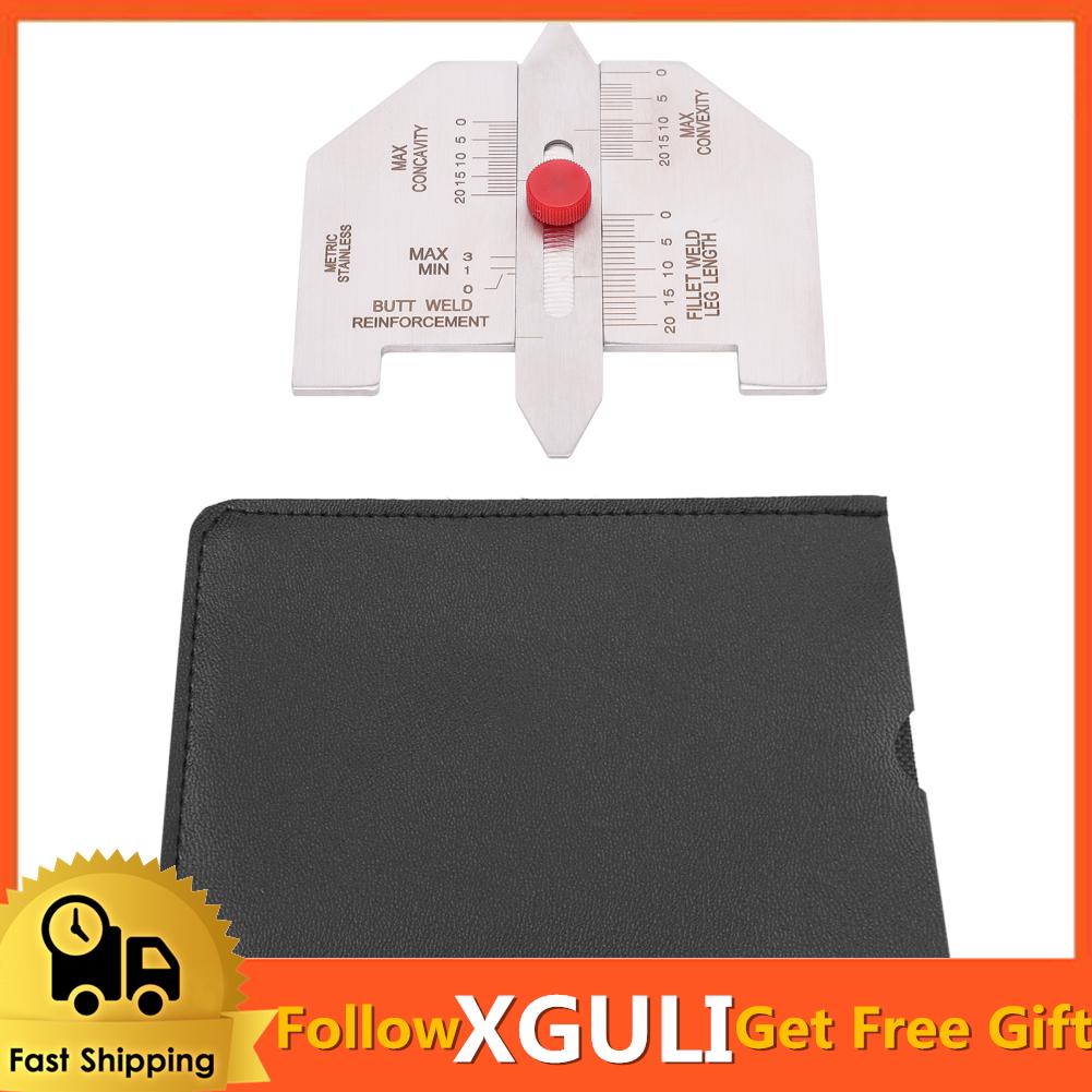 Xguli Fillet Weld Set Gauge Welding Inspection Test Ulnar Ruler ...