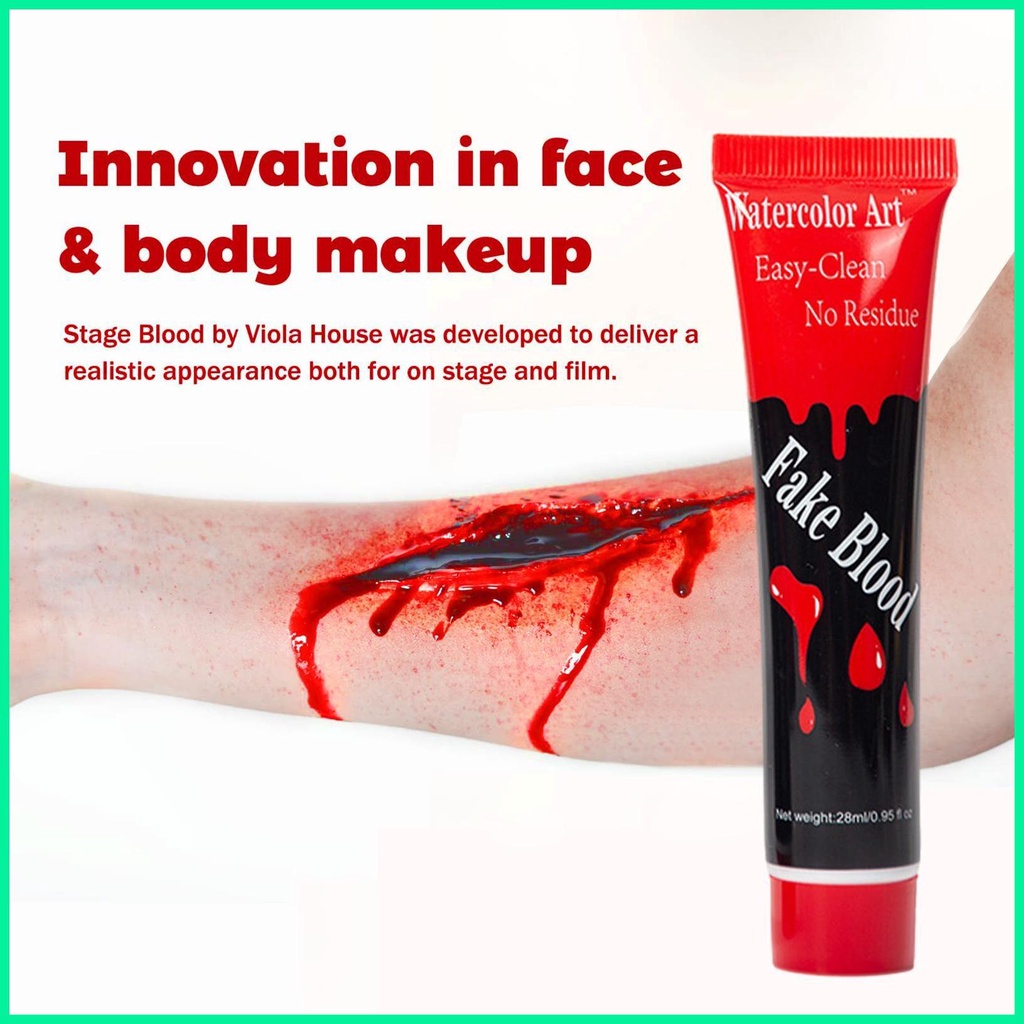 Halloween Blood Makeup Makeup Blood Splatter 28ml Realistic ...