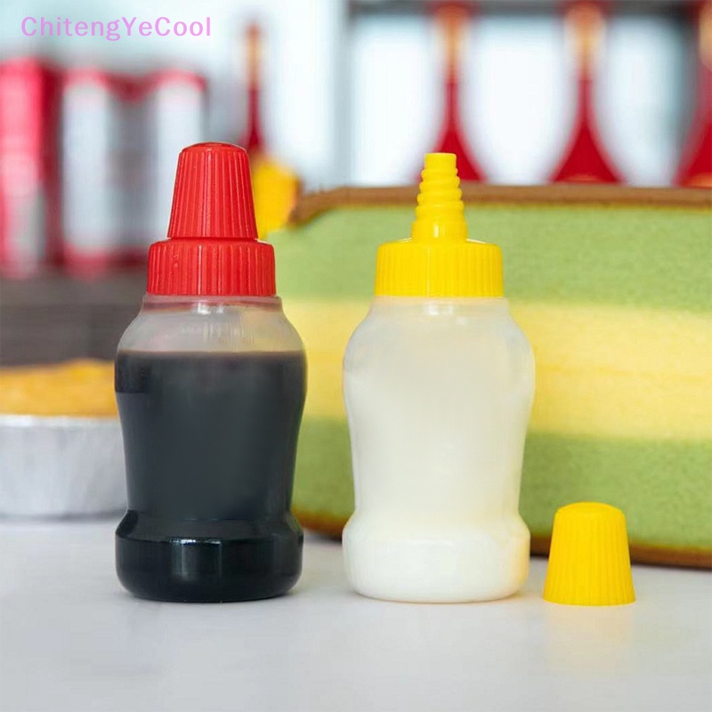 【HGPH】 2/4Pcs Mini Seasoning Sauce Bottle Portable Tomato Ketchup ...