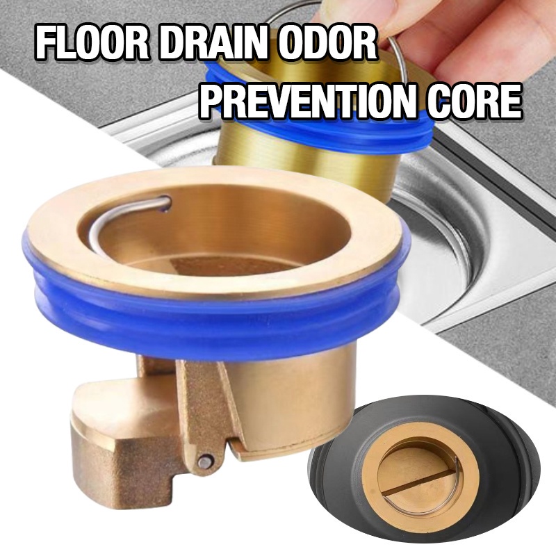 All Copper Gravity Direct Drain Core Anti Odor Drain Cover For Floor ...