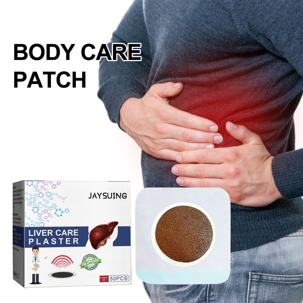 50pcs/box Liver Detox Sticker Cleansing Improves Digestive Relief ...