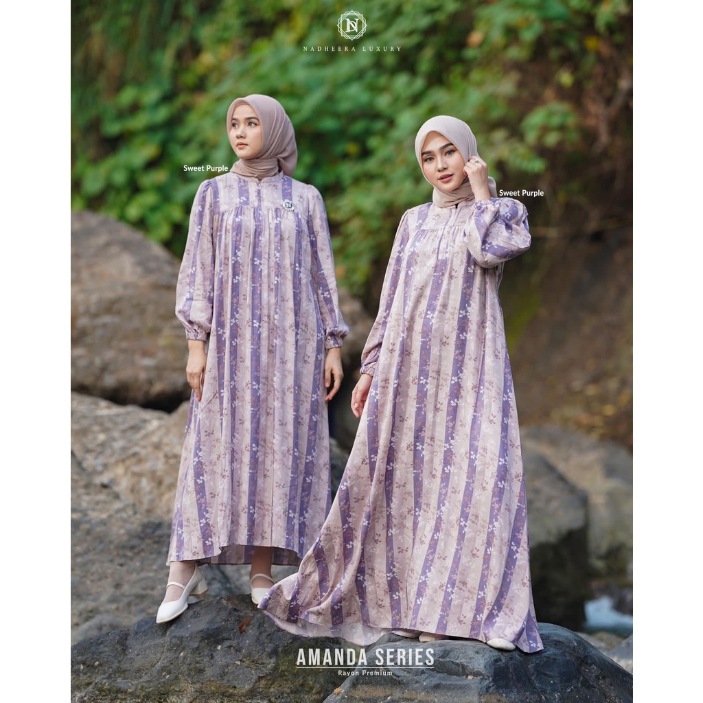 Amanda PATTERN DRESS BY Dannis | Shopee Philippines