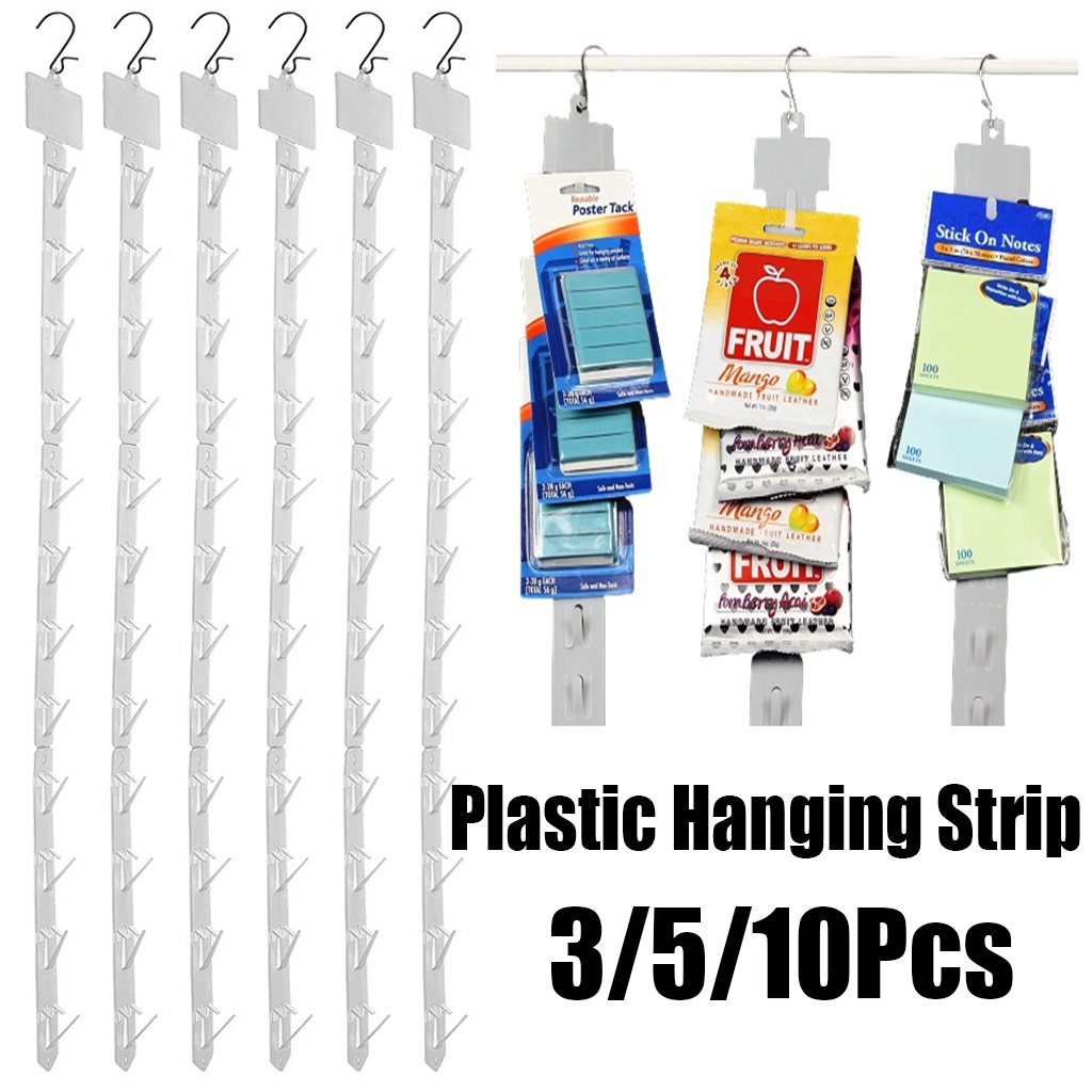 3/5/10Pcs Convenience Store Shelf Food Hanging Strips/Supermarket Snack ...