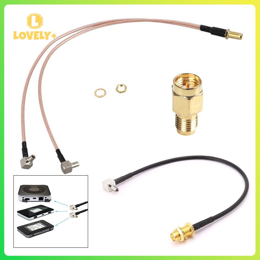 SMA Female to TS9 Male Adapter Splitter Combiner Pigtail Cable | Shopee ...