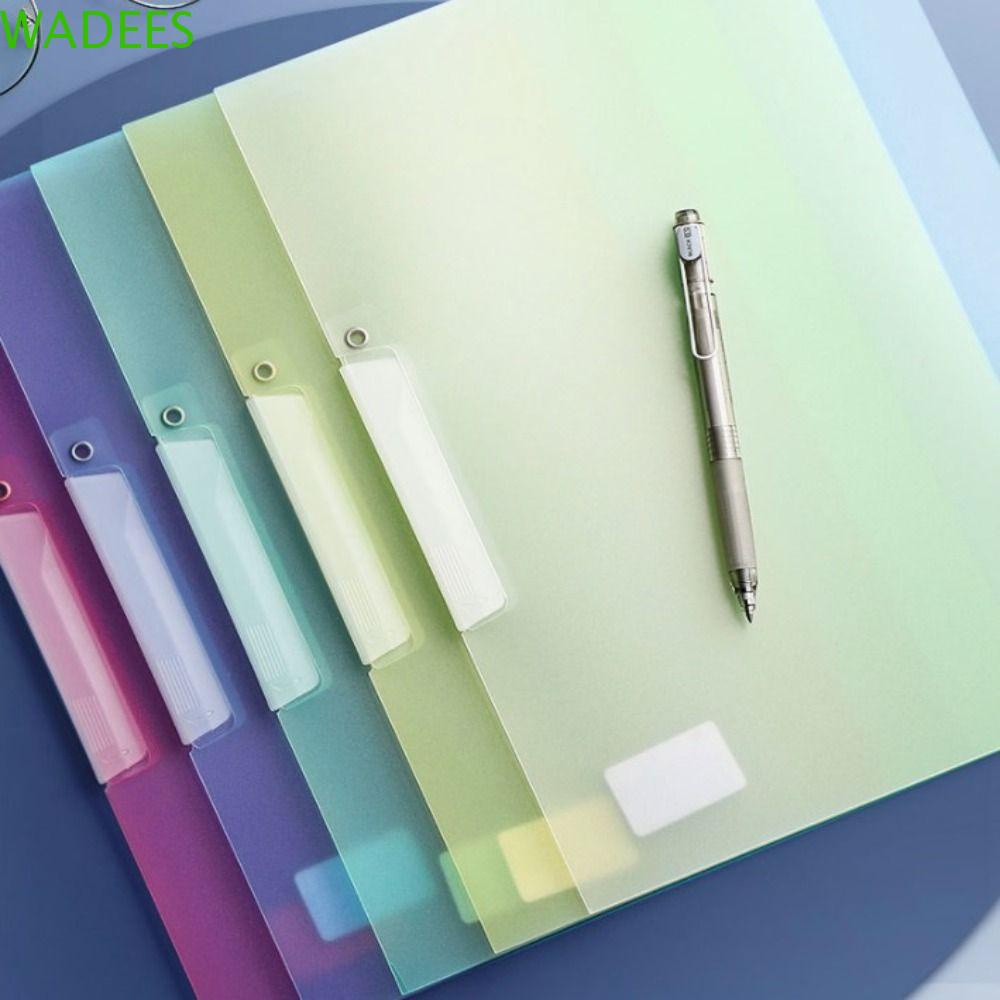 WADEES A4 Clipboard File Folder Office PP Plastic Receipt Holder Test ...