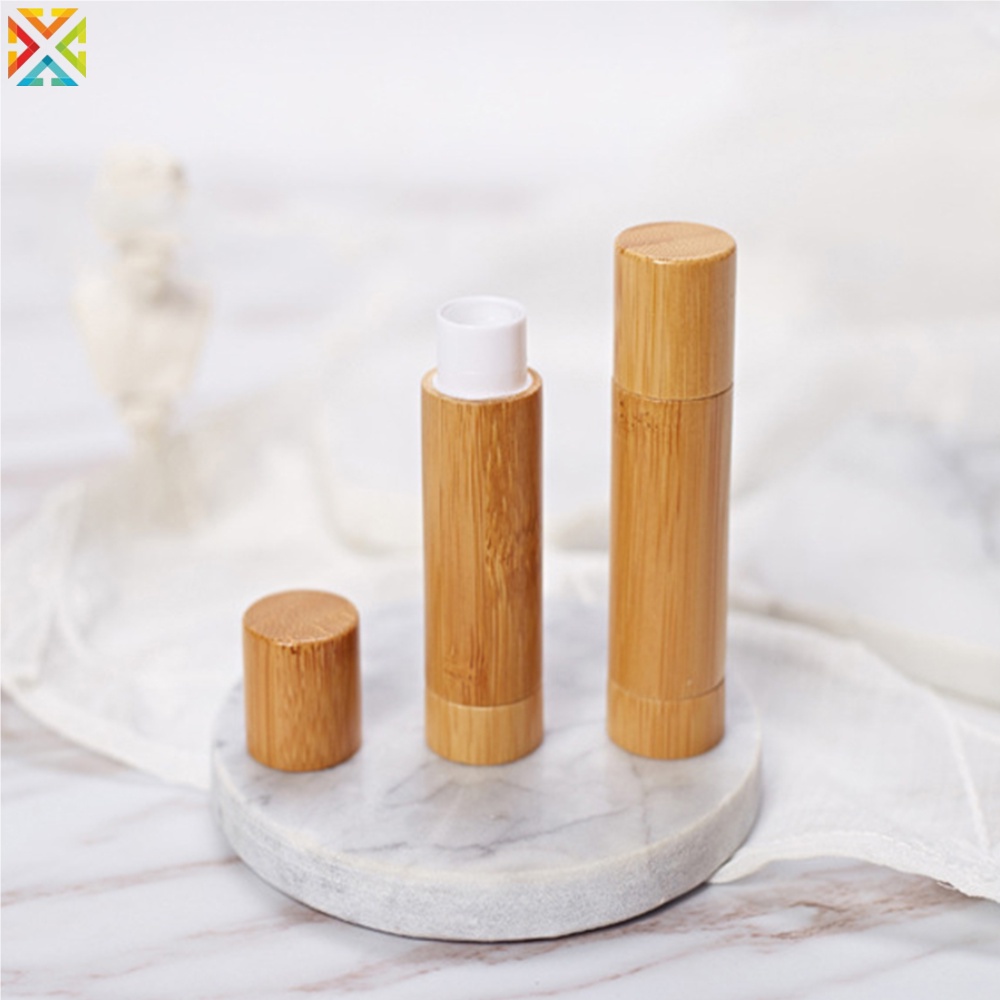 5g Bamboo Empty Lip Gross Container Lipstick Tube DIY Container Lip ...