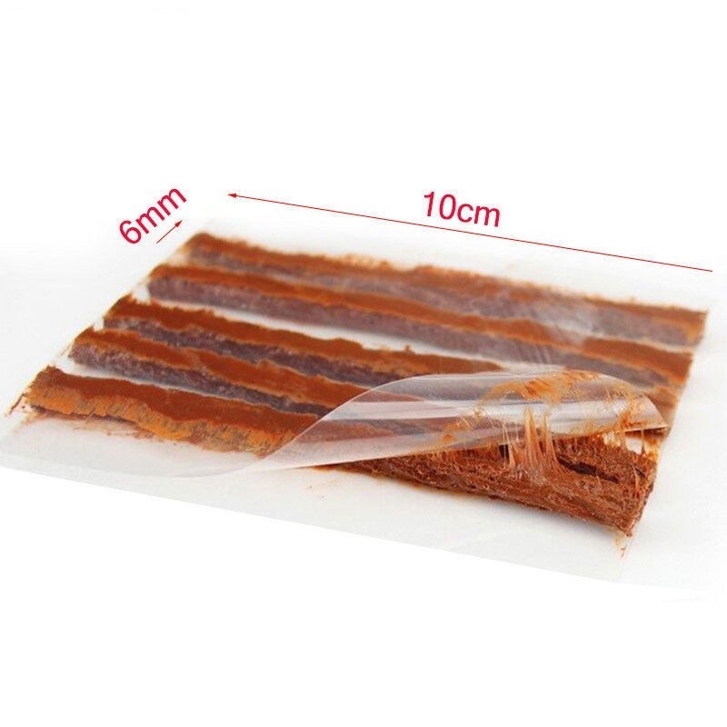 100Pcs Tubeless Tire Repair Rubber Strip Plugs Tyre Tubeless Seal Strip ...