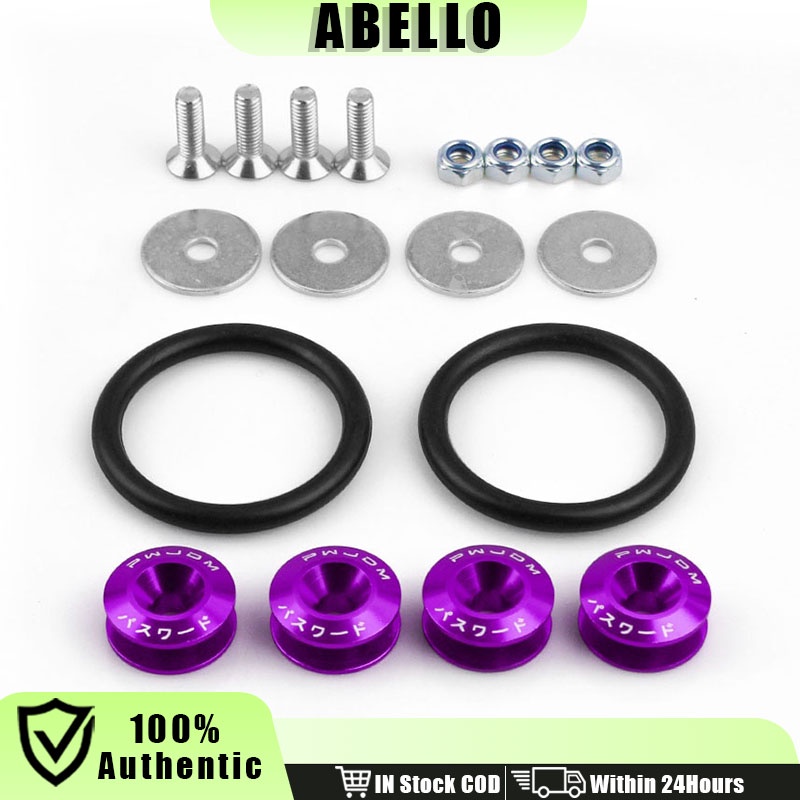 Universal Car Bumper Reinforcement Washer Quick Release Fastener ...