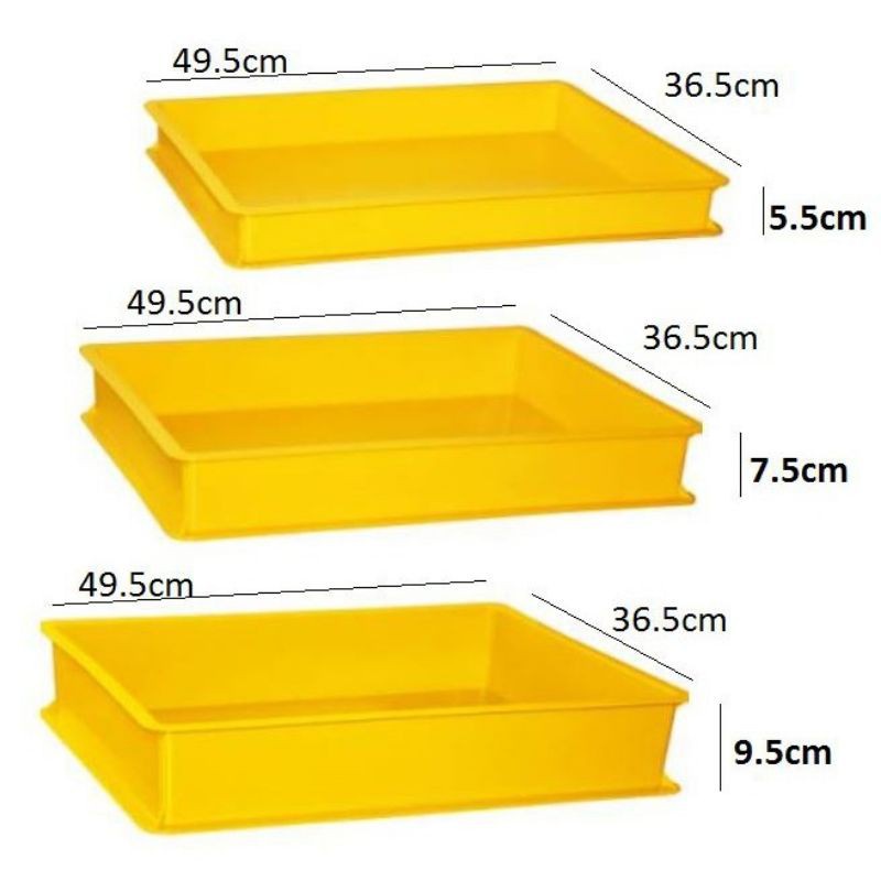 Cake Tray/Bread Tray/ Bakery Tray/ Food Tray/ Yellow Cake Tray /Bekas ...