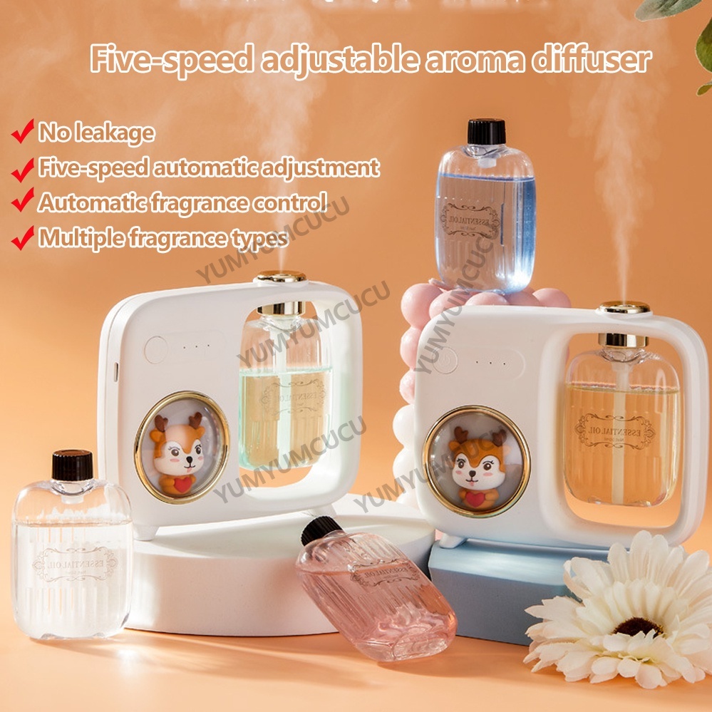 Rechargeable Fragrance Machine Digital Display Automatic Aroma Diffuser ...