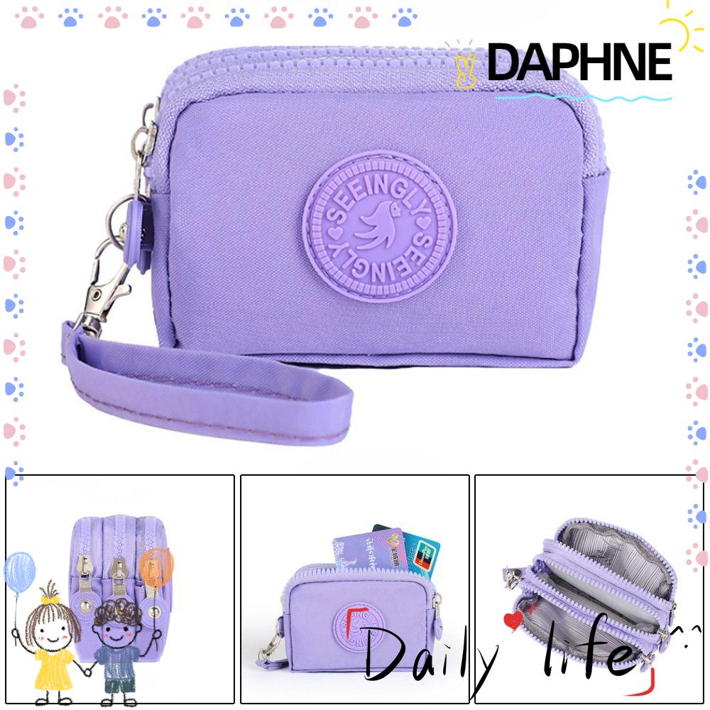 DAPHNE Coin Bags, Card Holder Large Capacity Purse, Durable Three ...